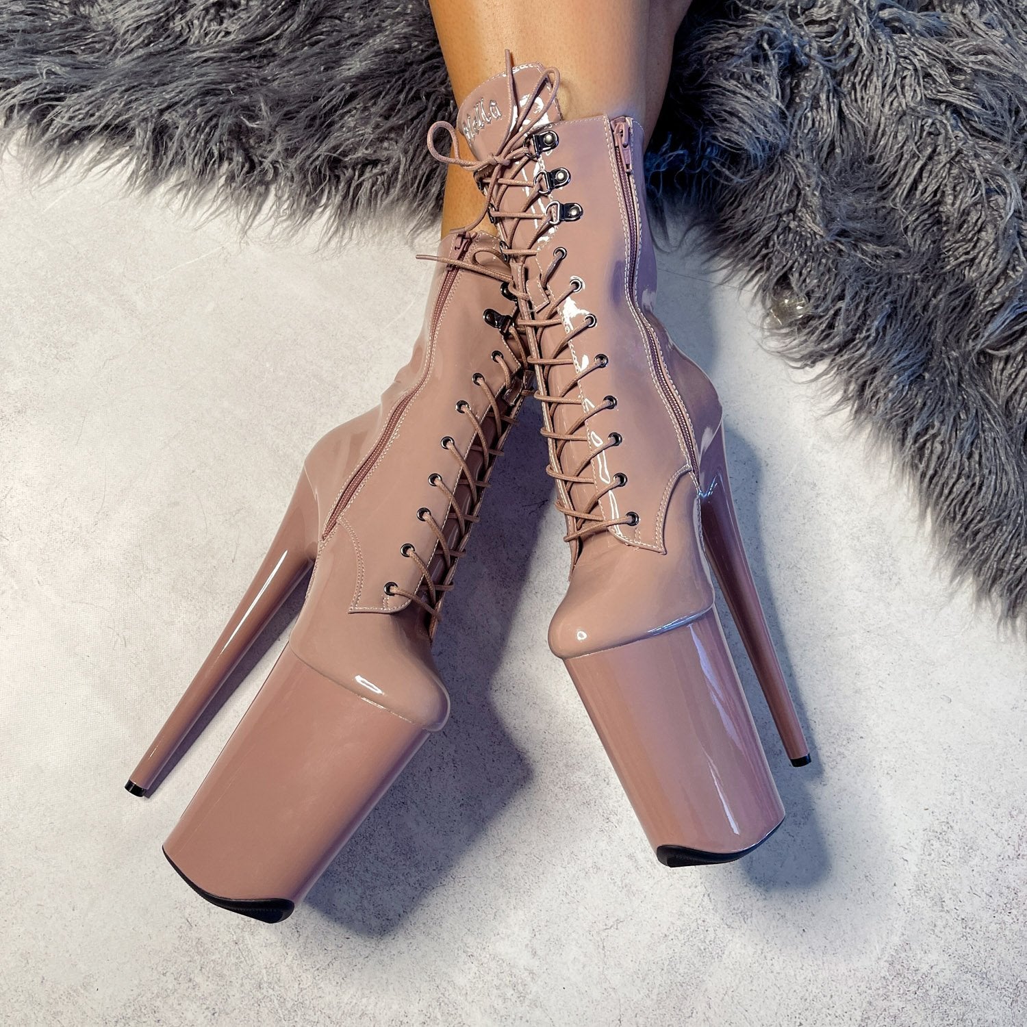 LipKit Boot - Boujee - 9 INCH – Hella Heels US